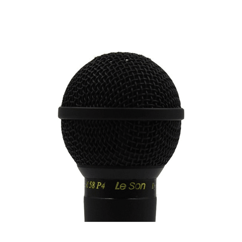 MICROFONE LESON SM58 BK P4 PRETO FOSCO - MICROFONE COM FIO LESON SM58 ...