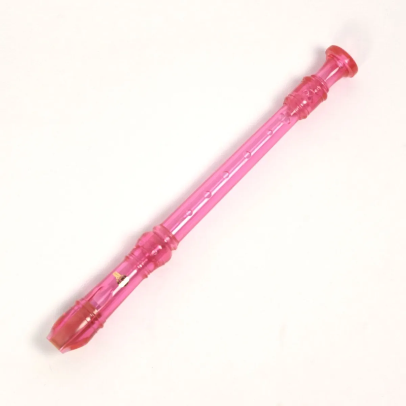 FLAUTA CUSTOM SOUND DOCE SOPRANO BARROCA ROSA TRANSPARENTE - FLAUTA ...
