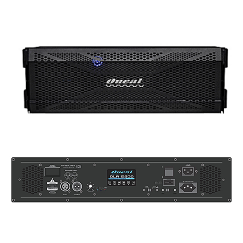 CAIXA ONEAL OLA2600 PRETA - CAIXA LINE ATIVA ONEAL OLA2600 PRETA - ONEAL