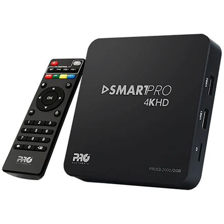 SMART TV BOX PROELETRONIC PROSB2000 4K HD - SMART TV BOX PROELETRONIC ...
