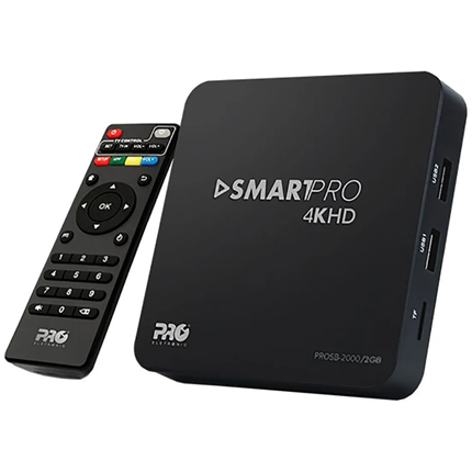 SMART TV BOX PROELETRONIC PROSB2000 4K HD - SMART TV BOX PROELETRONIC ...