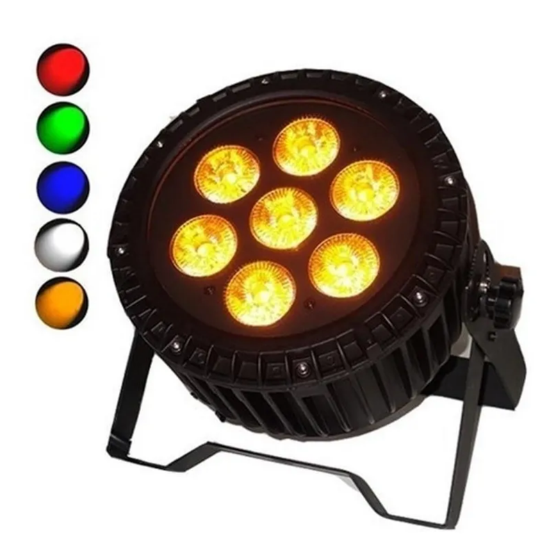 REFLETOR PLS POWER LED RGBWA 7LEDS 12W - REFLETOR PLS POWER LED RGBWA ...