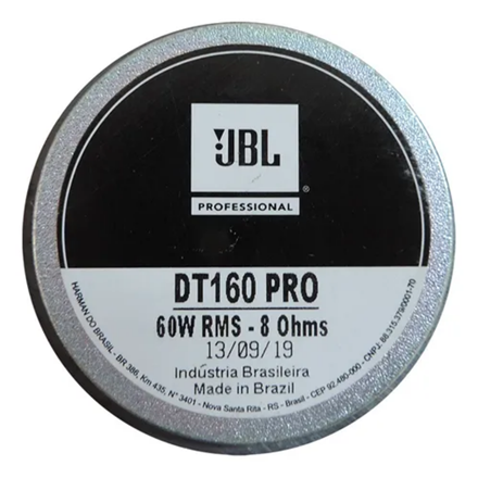 DRIVER JBL DT160 PRO - DRIVER JBL DT160 PRO - JBL