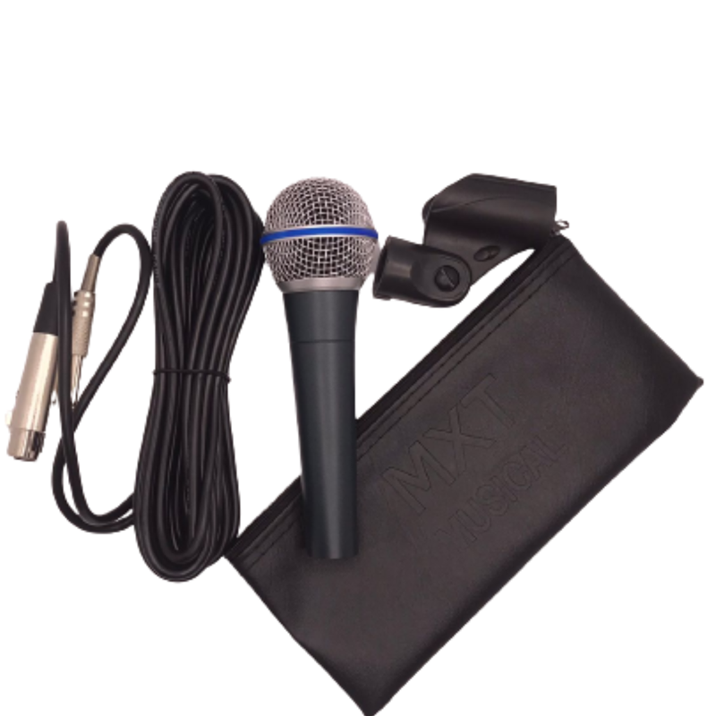 MICROFONE MXT PRO BTM58A METAL - MICROFONE COM FIO MXT PRO BTM58A ...