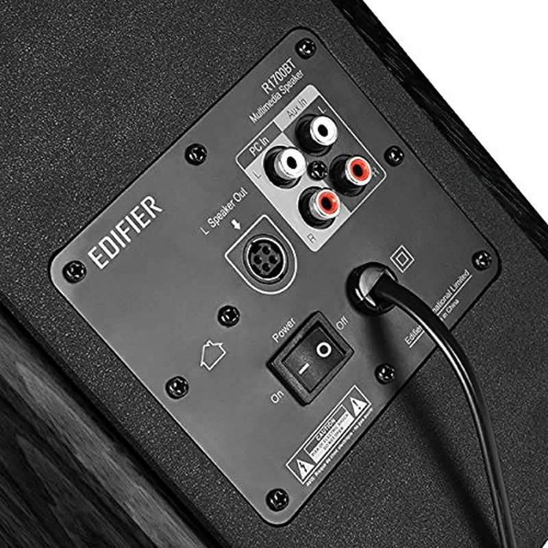 CAIXA EDIFIER R1700BT PRETA - CAIXA EDIFIER R1700BT PRETA - EDIFIER