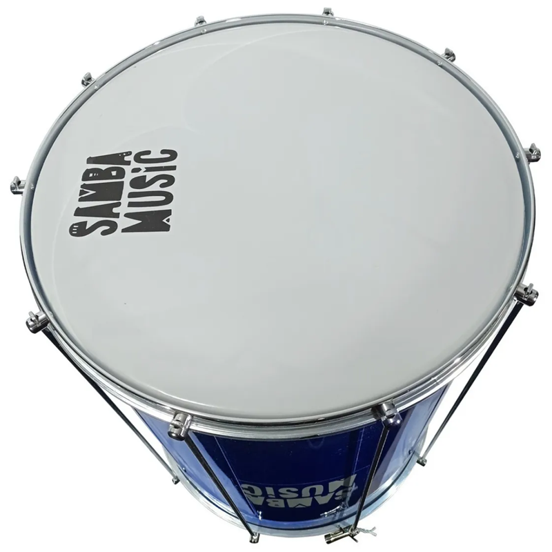 SURDO PHX MADEIRA SAMBA MUSIC 60X20 PVC AZUL CELESTE S/TRIPE - SURDO ...
