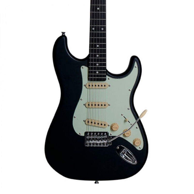 GUITARRA MEMPHIS MG30 BLACK SATIN BKS E/MG - GUITARRA MEMPHIS MG30 ...