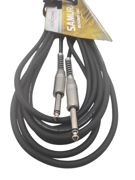 CABO P10 MONO + P10 MONO ROXTONE 5M SGJJ100L5/PALCO - CABO P10 MONO + P10 MONO ROXTONE 5M ...