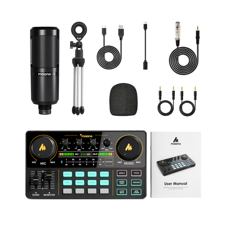 ESTUDIO DE PODCAST LITE MAONOCASTER C/ KIT MICROFONE DE GRAVACAO C ... ESTUDIO DE PODCAST LITE MAONOCASTER C/ KIT MICROFONE DE GRAVACAO C ...