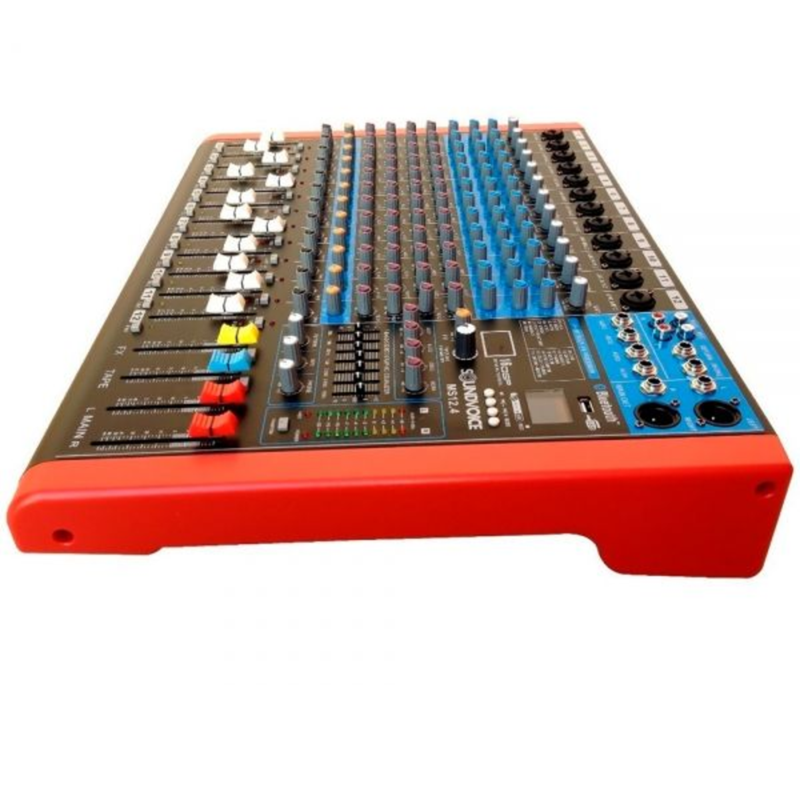 MESA DE SOM SOUNDVOICE MS16.4 16 CANAIS 4 AUX - MESA DE SOM SOUNDVOICE MS16.4 16 CANAIS 4 AUX ...