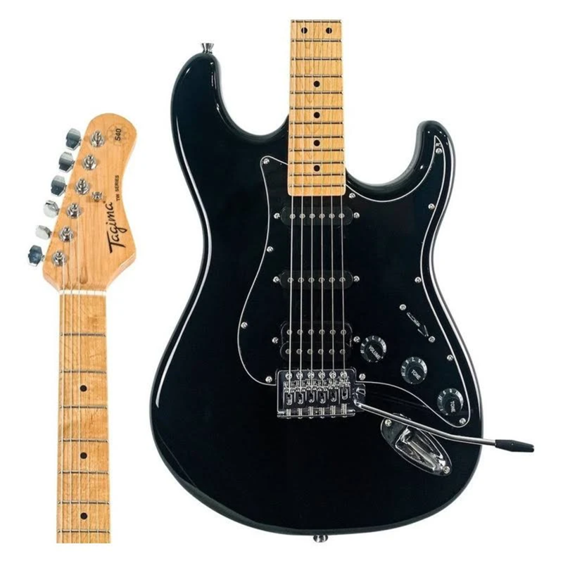 GUITARRA TAGIMA TG-540 BK LF/BK PRETO - GUITARRA TAGIMA TG-540 BK LF/BK ...