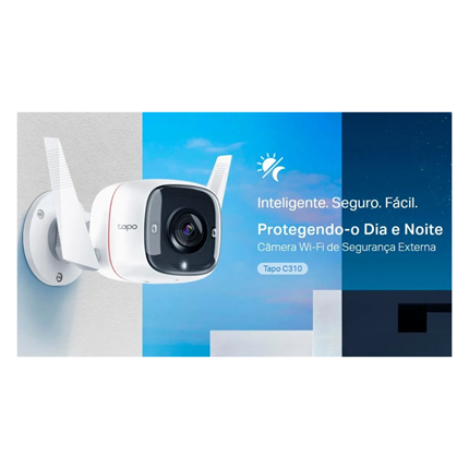 CAMERA DE SEGURANCA TP-LINK EXTERNA TAPO 310 WIFI HD - CAMERA DE ...