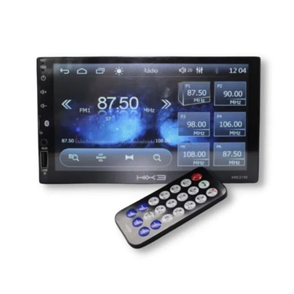 RADIO AUTOMOTIVO MP5 KX3 KRC2100 TOUCH C/CONTROLE REMOTO - RADIO AUTOMOTIVO MP5 KX3 KRC2100 ...