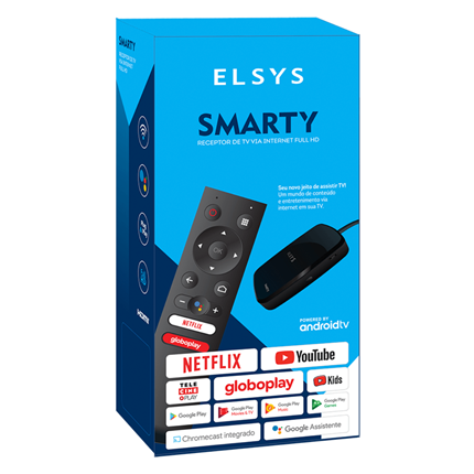 SMART TV BOX ELSYS ETRI01 FULL HD - SMART TV BOX ELSYS ETRI01 FULL HD - ELSYS