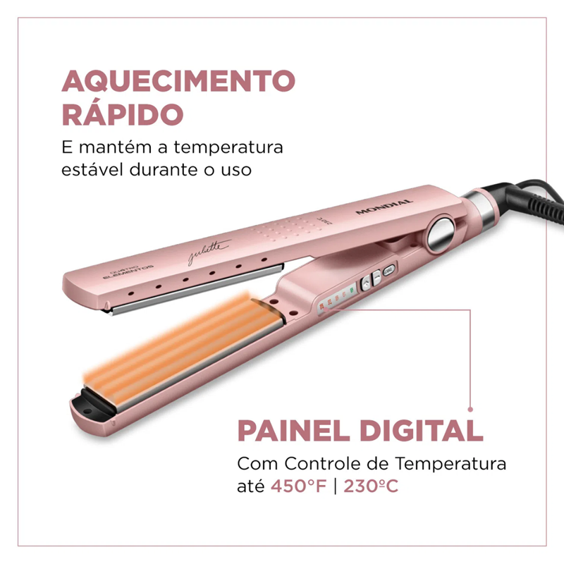 PRANCHA ALISADORA MONDIAL P-JU-01 BIVOLT - PRANCHA ALISADORA MONDIAL P ...