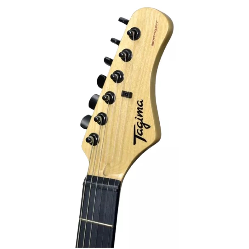 GUITARRA TAGIMA STRATO 2S 1H FX ESCALA ESCURA ESCUDO BK SIXMART CA - GUITARRA TAGIMA STRATO 2S ...