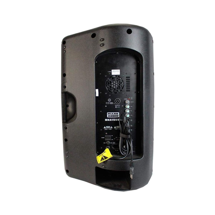 CAIXA MARK AUDIO AMPLIFICADA 500W RMS GABINETE INJETADO MKA 1555 A ...
