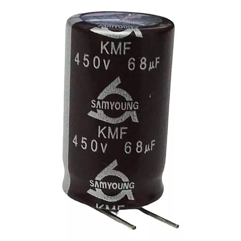 Capacitor Eletrolítico 68uf X 450v - 100 Peças - HV