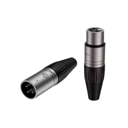 Kit 20 Plugs Roxtone Xlr Canon 10 Macho + 10 Fêmea Xp3fm - Kit 20 Plugs ...