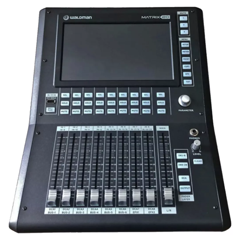 MESA DE SOM DIGITAL WALDMAN MTX-20 MIXER 20 CANAIS - MESA DE SOM ...